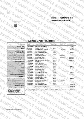 Replica Document Templates | Replacement Statements & Bills