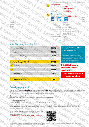 Replica Document Templates | Replacement Statements & Bills