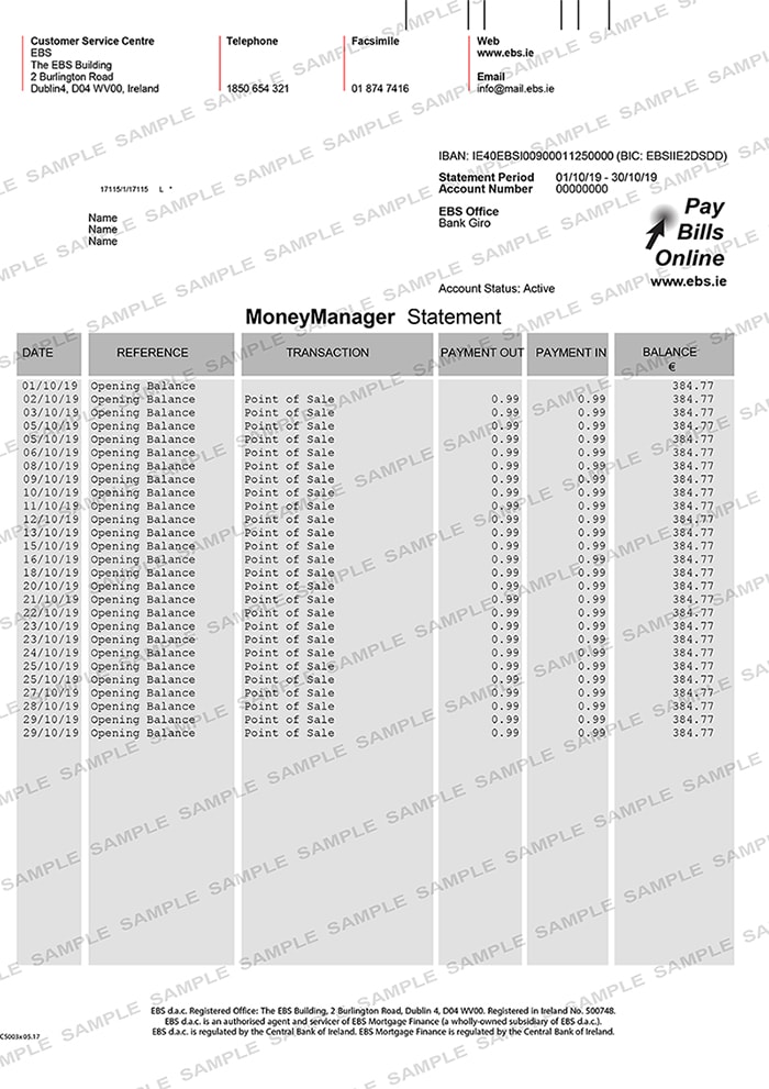 Sample Online Documents - ReplaceYourDoc.com