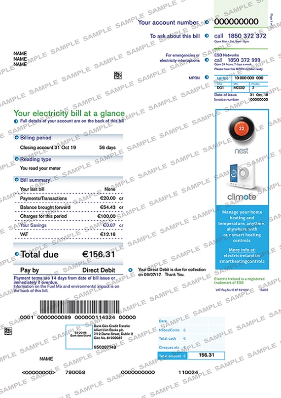 Replica Document Templates | Replacement Statements & Bills
