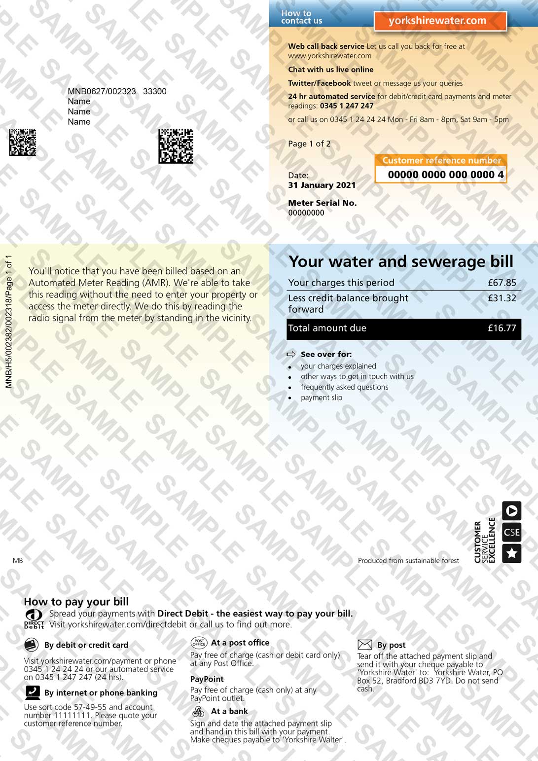 Replica Document Templates | Replacement Statements & Bills